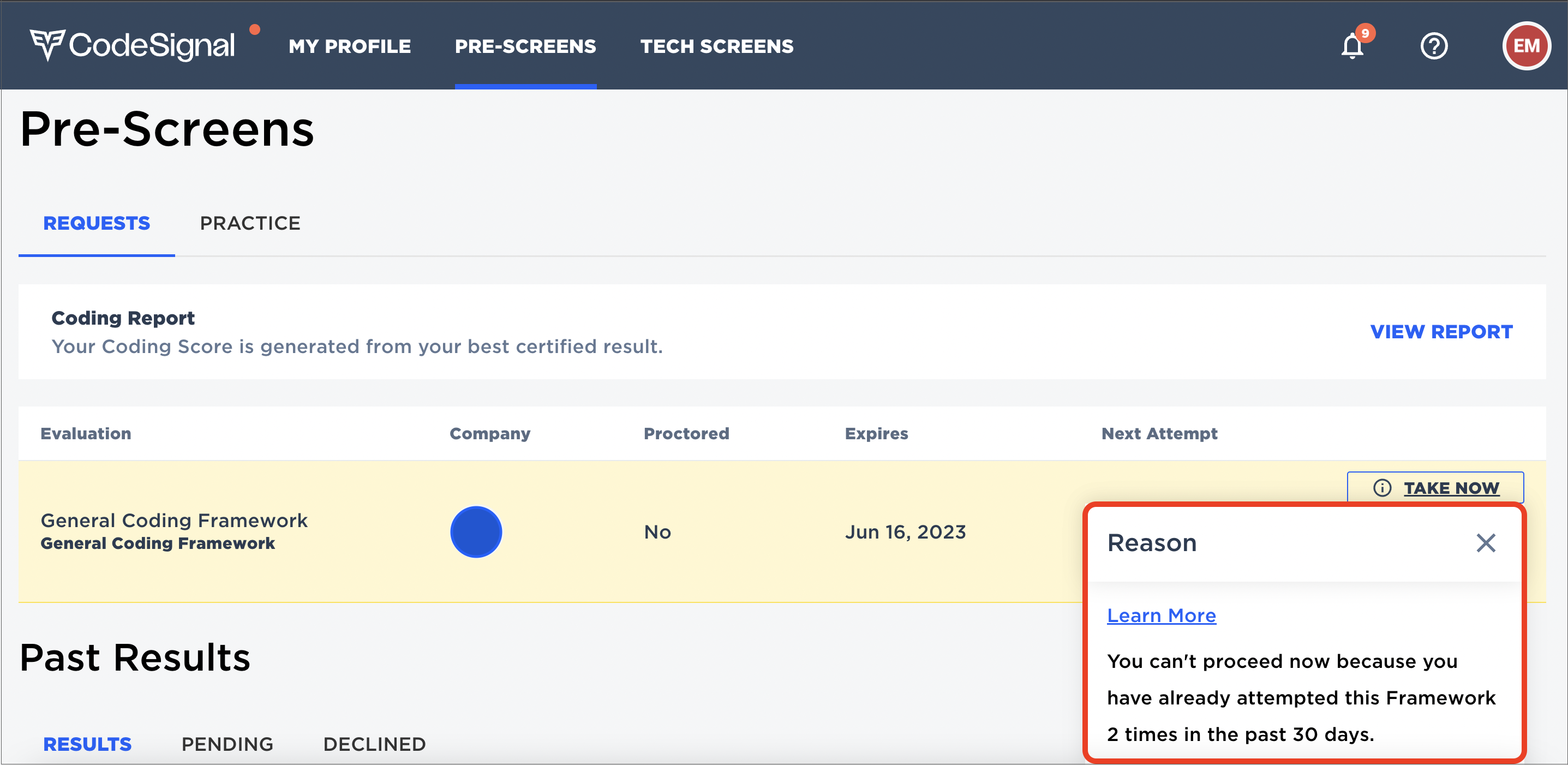 why-is-the-take-test-button-disabled-codesignal-knowledge-base