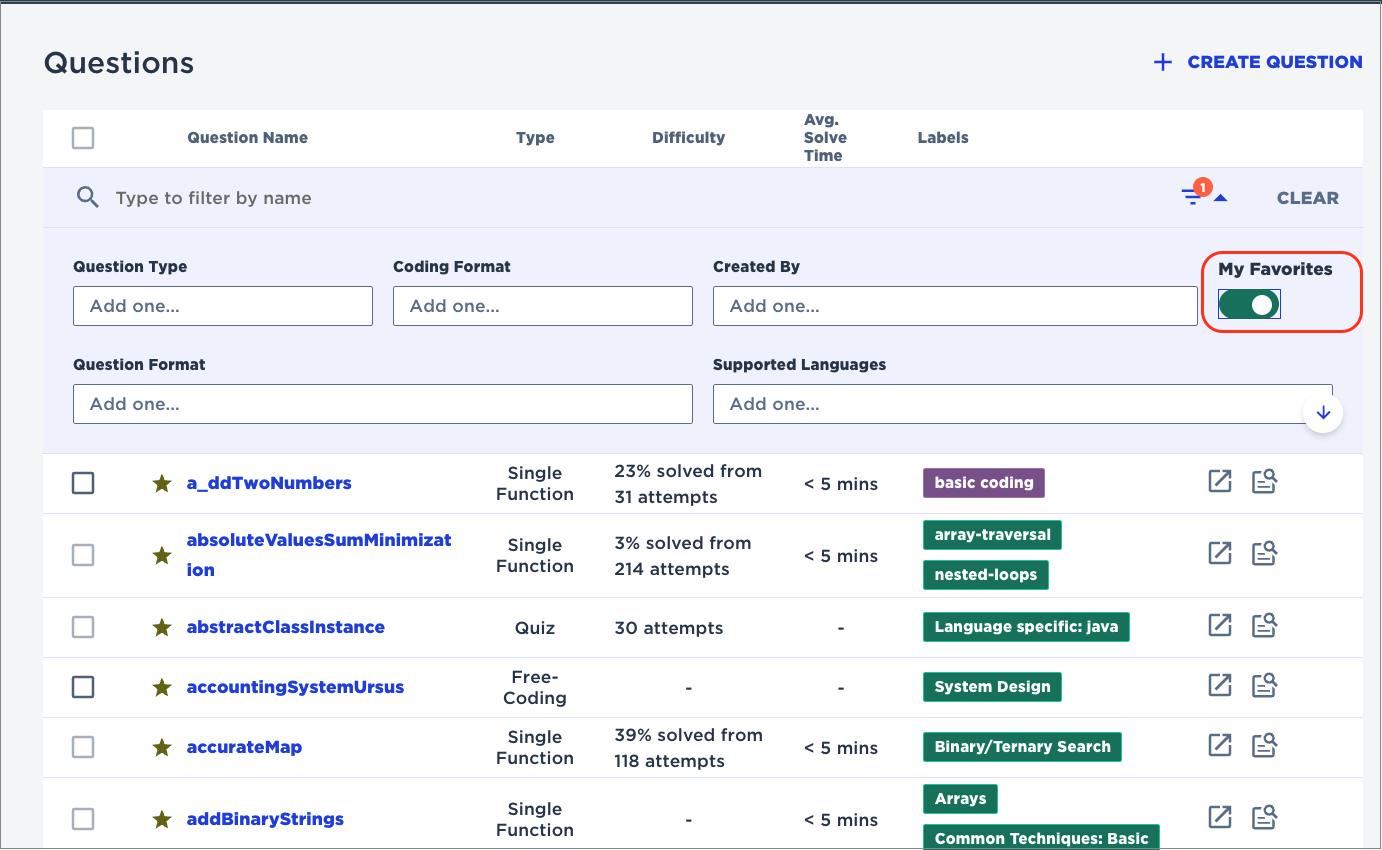 The CodeSignal Question Library – CodeSignal Knowledge Base