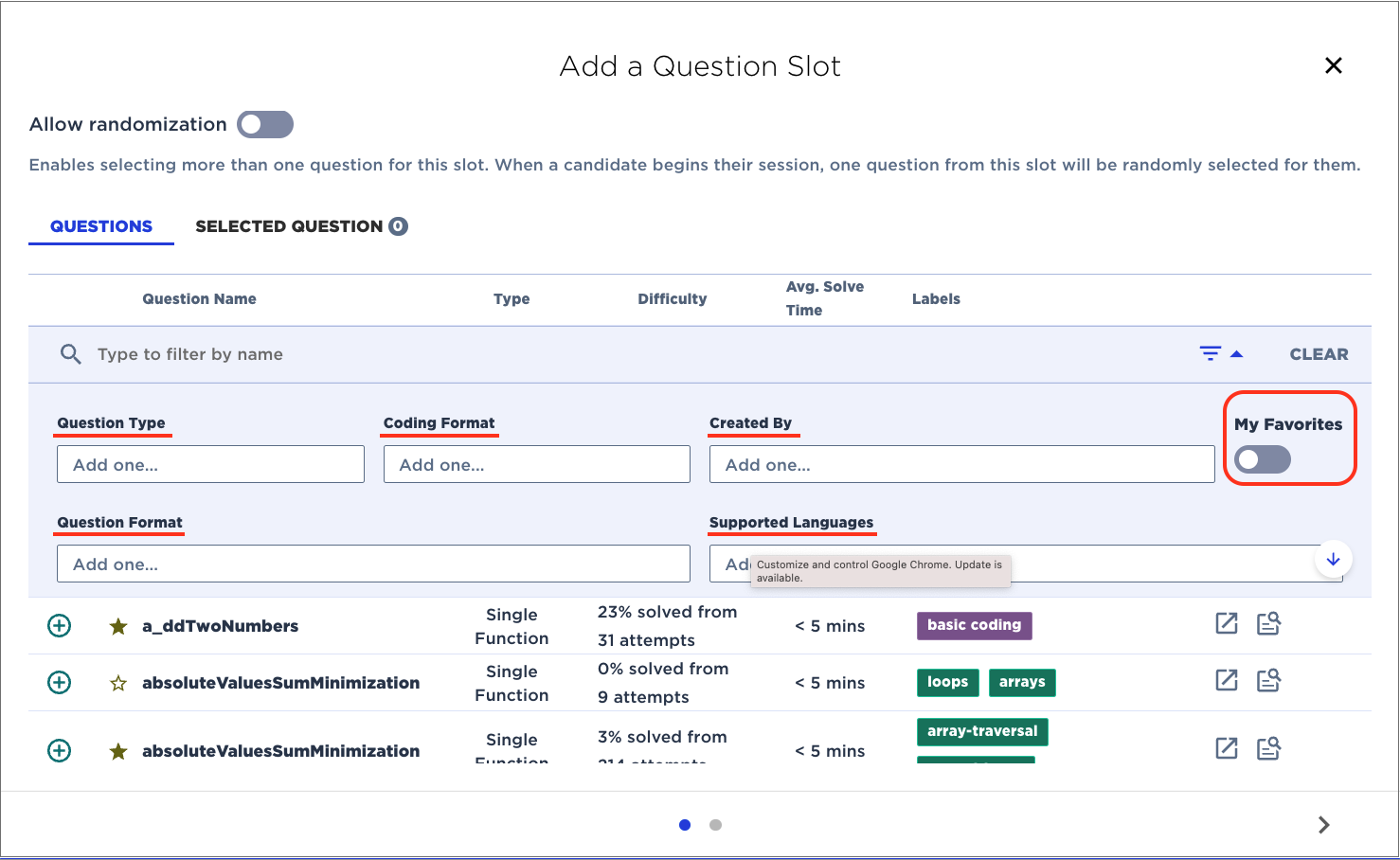 Create A Custom Assessment Codesignal Knowledge Base 9184