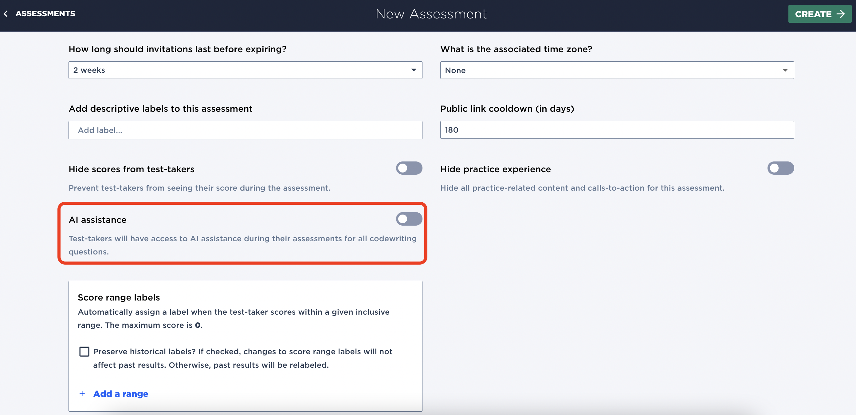 Evaluate test-takers' AI skills with Cosmo – CodeSignal Knowledge Base