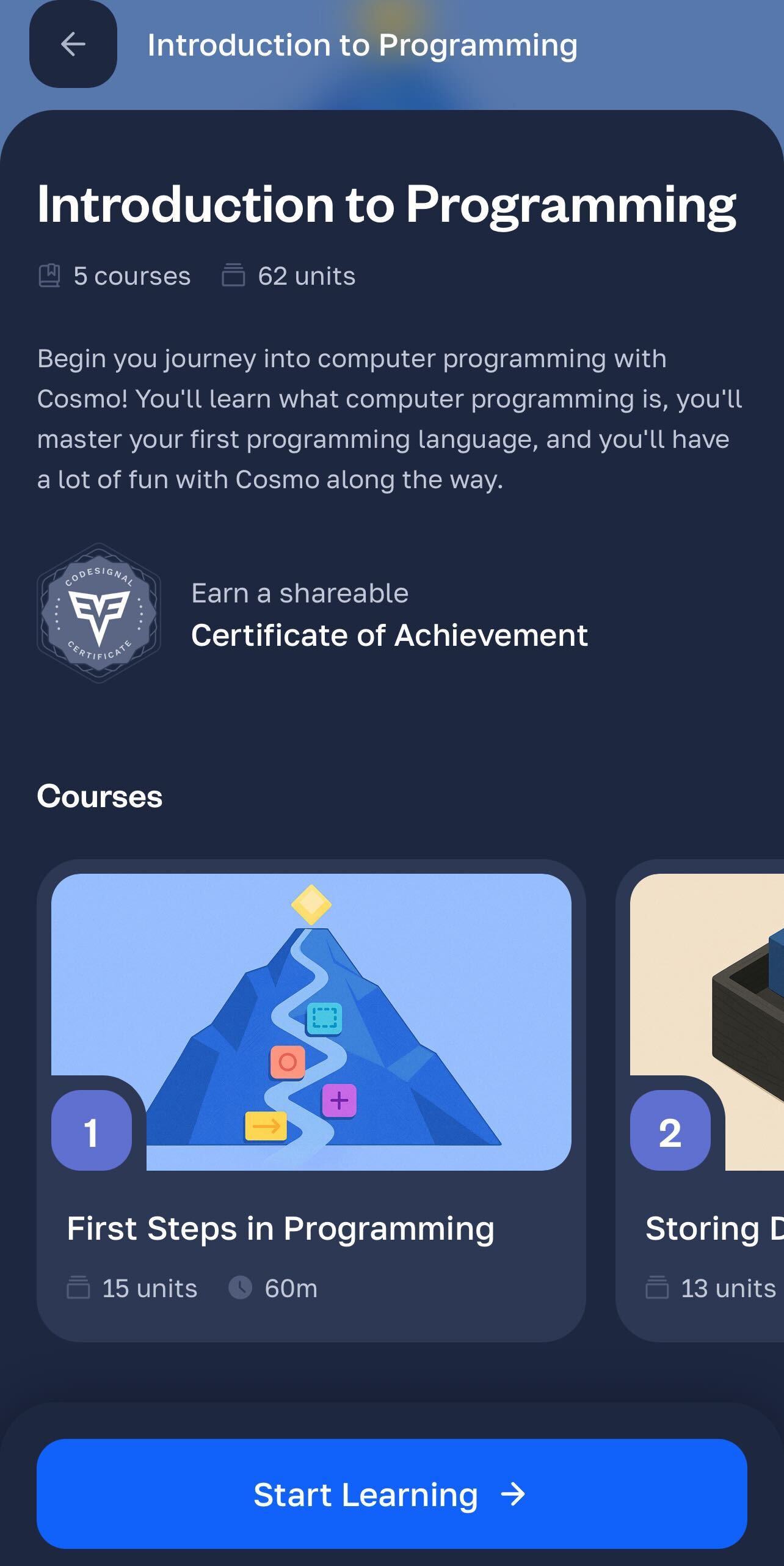 How do I navigate my Cosmo app? – CodeSignal Knowledge Base