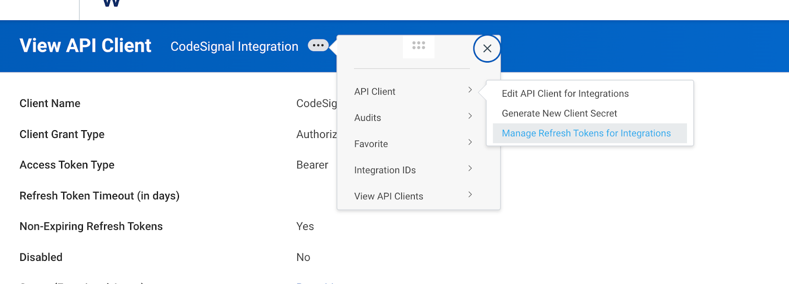 Setting Up OAuth for the Workday Integration – CodeSignal Knowledge Base