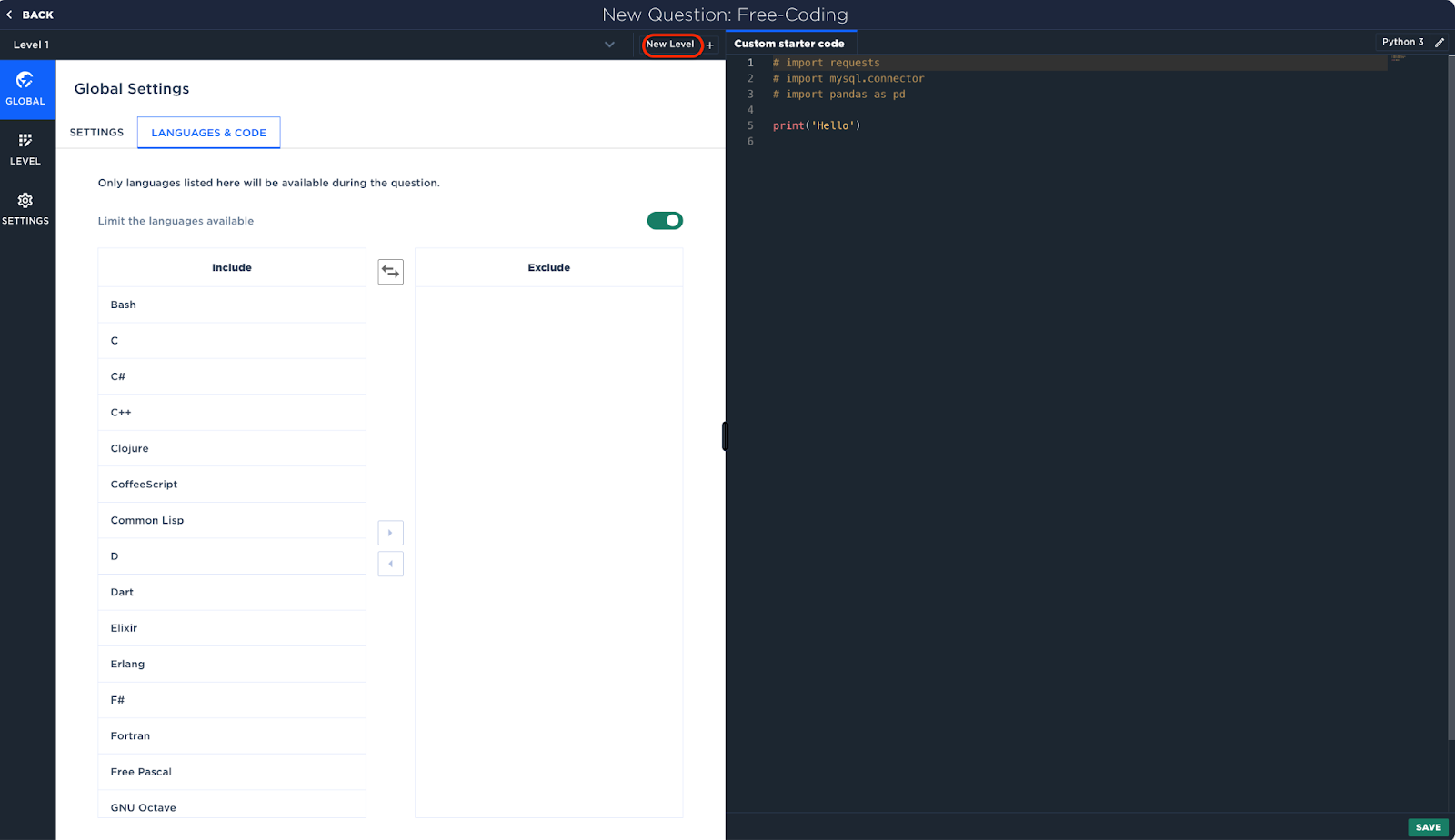 Create a progressive single function question – CodeSignal Knowledge Base