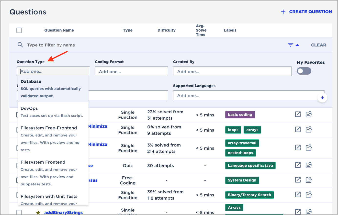 The CodeSignal Question Library – CodeSignal Knowledge Base